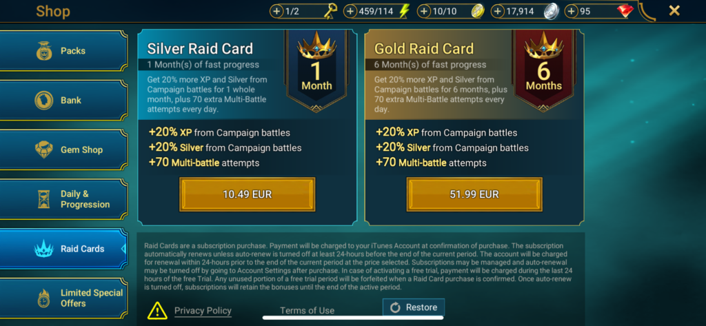 RAID: Shadow Legends - A Player Perspective - GameRefinery