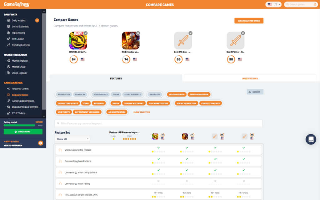 How to share GameRefinery research with your team